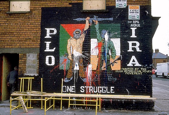 PLO IRA Mural – Wisconsin Bail Out the People Movement