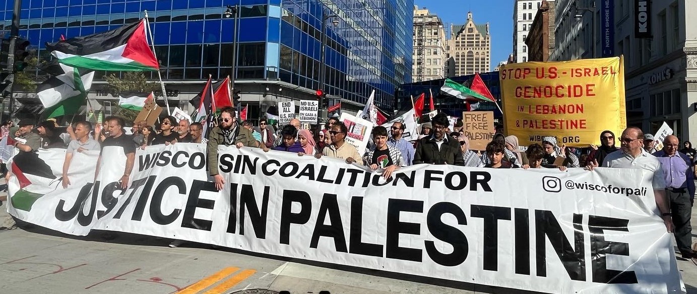 Wisconsin: November 4-9, 2024: Stand for Peace! Free Palestine! (City ...