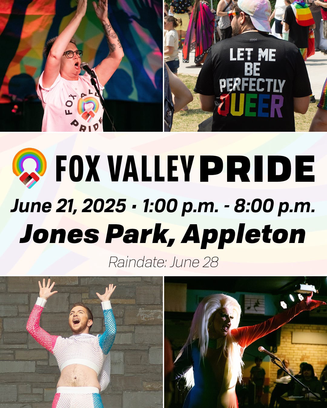 Fox Valley Pride June 21, 2025 in Appleton, WI – Wisconsin Bail Out the ...