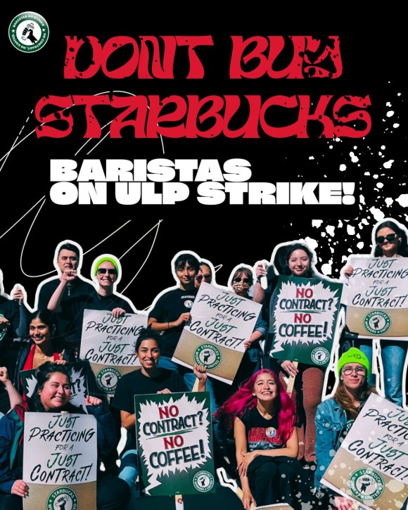 Support the Striking Starbucks Workers! – Wisconsin Bail Out the People ...