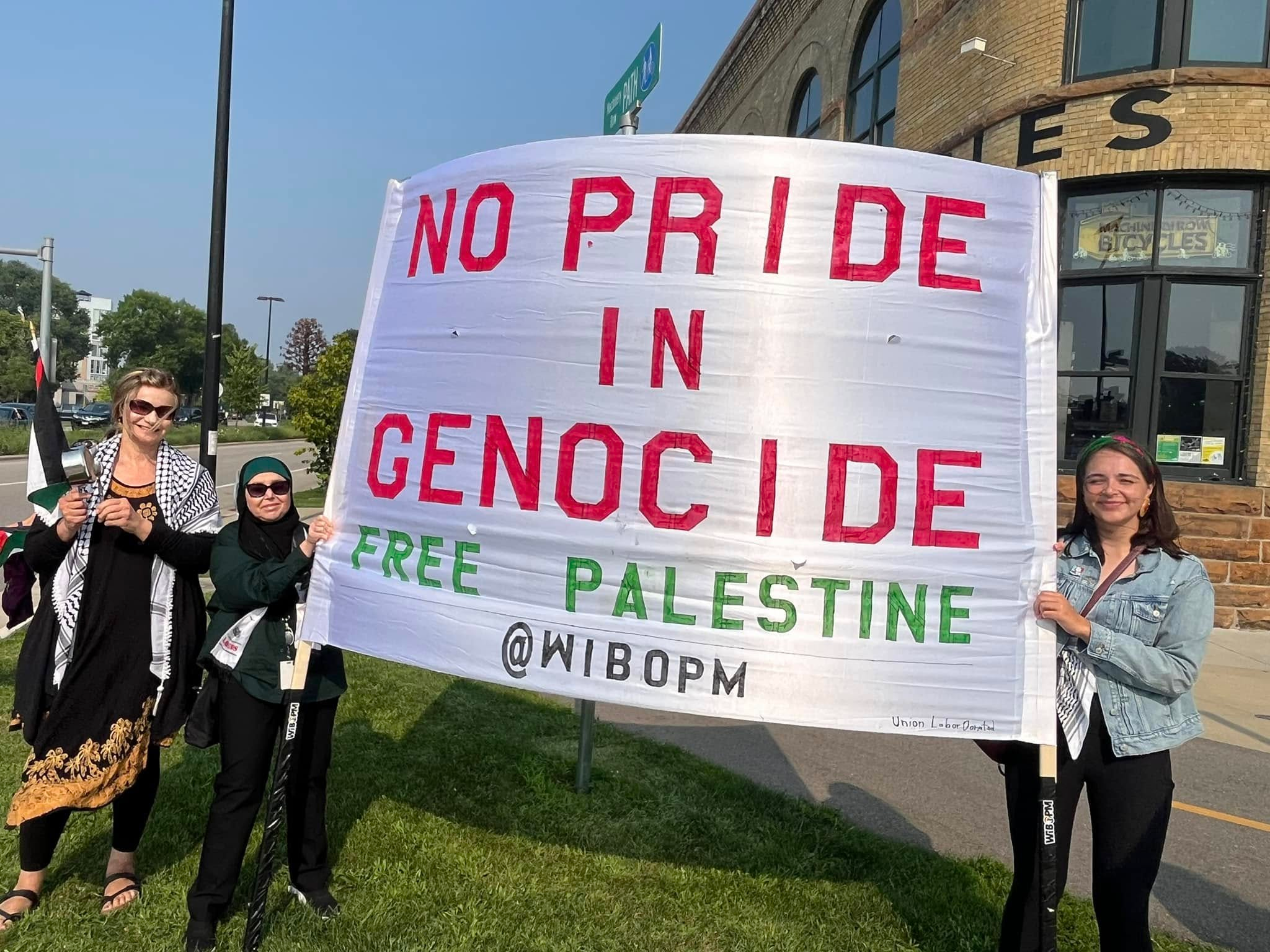 Wisconsin: Stand for Peace! Free Palestine! U.S.: Hands Off of ...